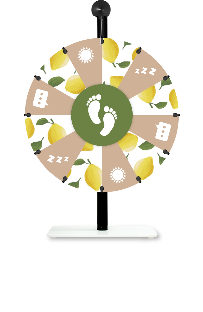 Table Wheel of Fortune basic Custom design logo Printing